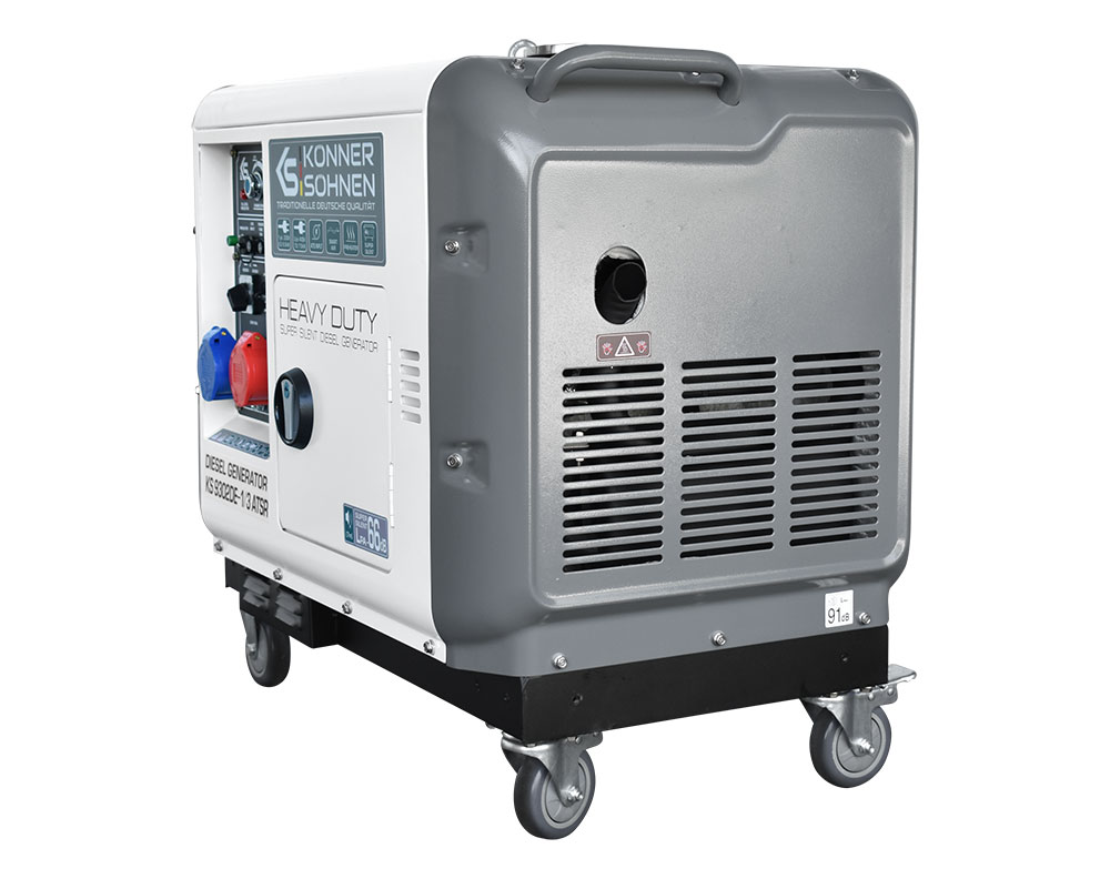 Generator pe motorina Konner & Sohnen KS 9302DE-1/3 ATSR SUPER S (EURO II)