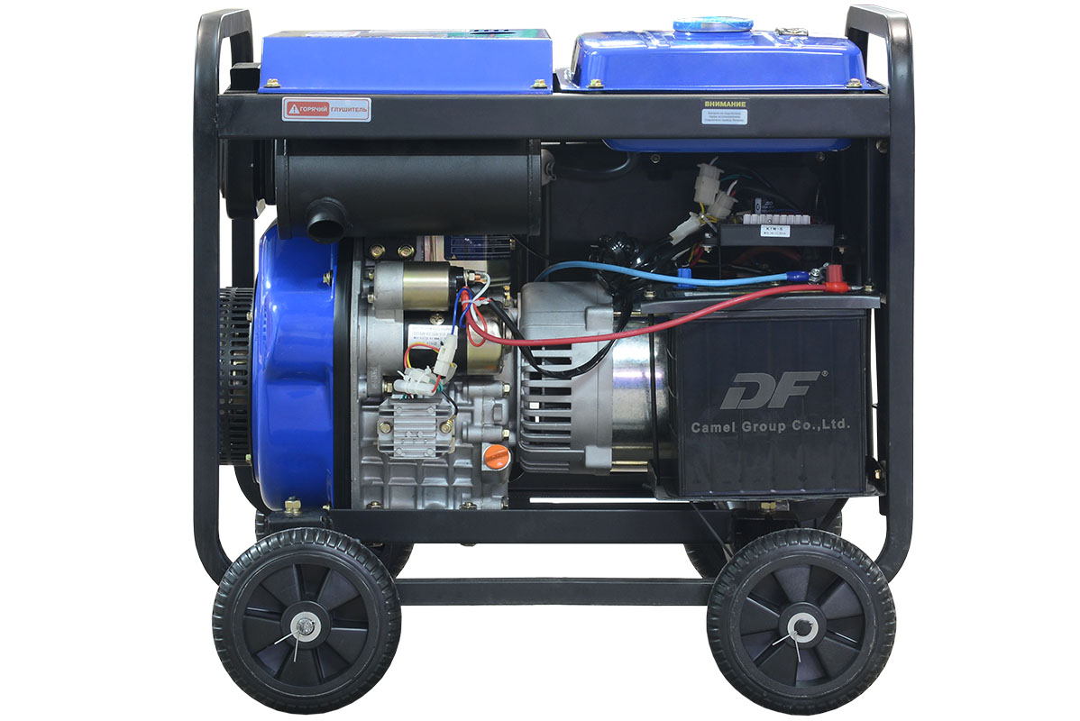 Generator de sudura pe motorina 250A, 3.0kW TSS PRO DGW 3.0/250E-R